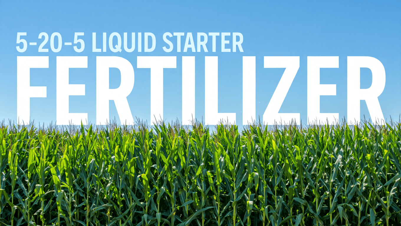 Is 5-20-5 Liquid Starter Fertilizer Worth It for Corn and Wheat? A 202 – Fervita