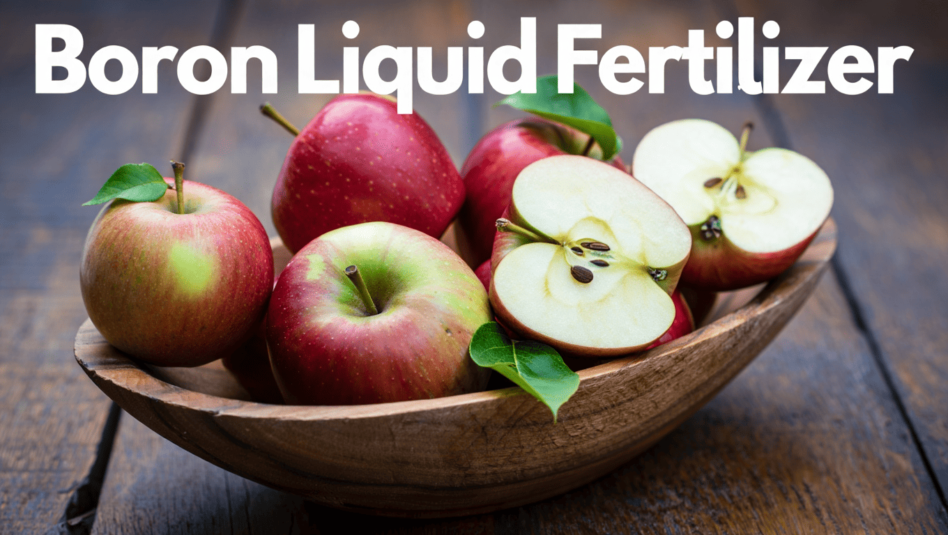 Boron Liquid Fertilizer: Essential for High-Quality Apple Production i ...