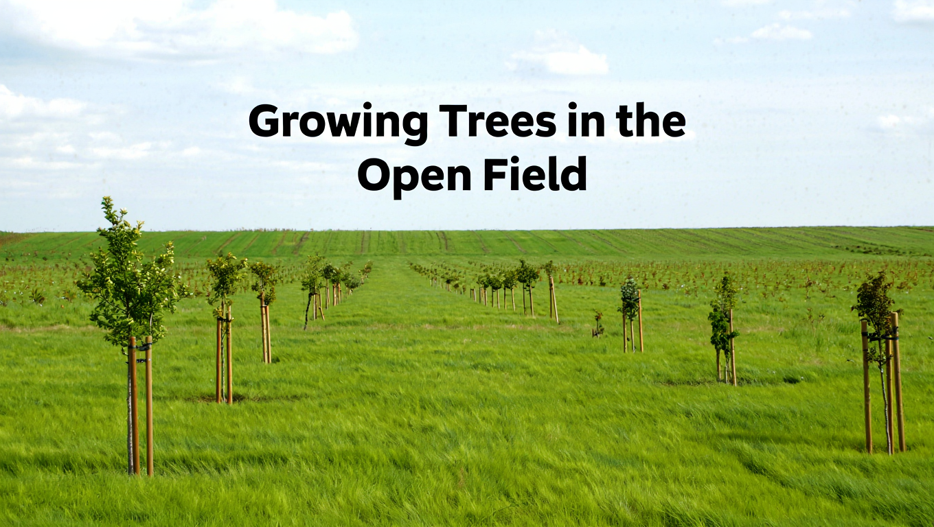 Growing Trees and Shrubs in the Open Field: The Magic of Using Modern ...