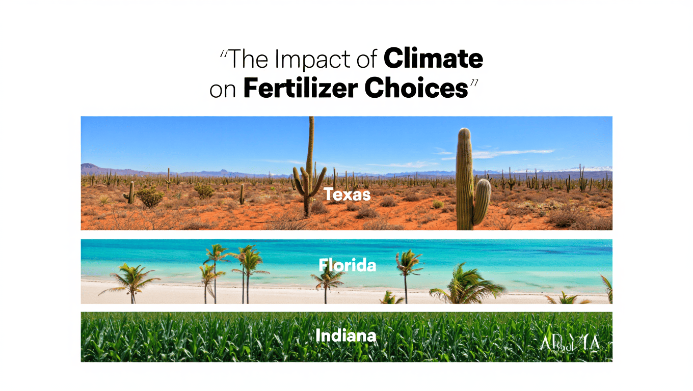 The Impact of Climate on Fertilizer Choices: Texas, Florida, and India ...